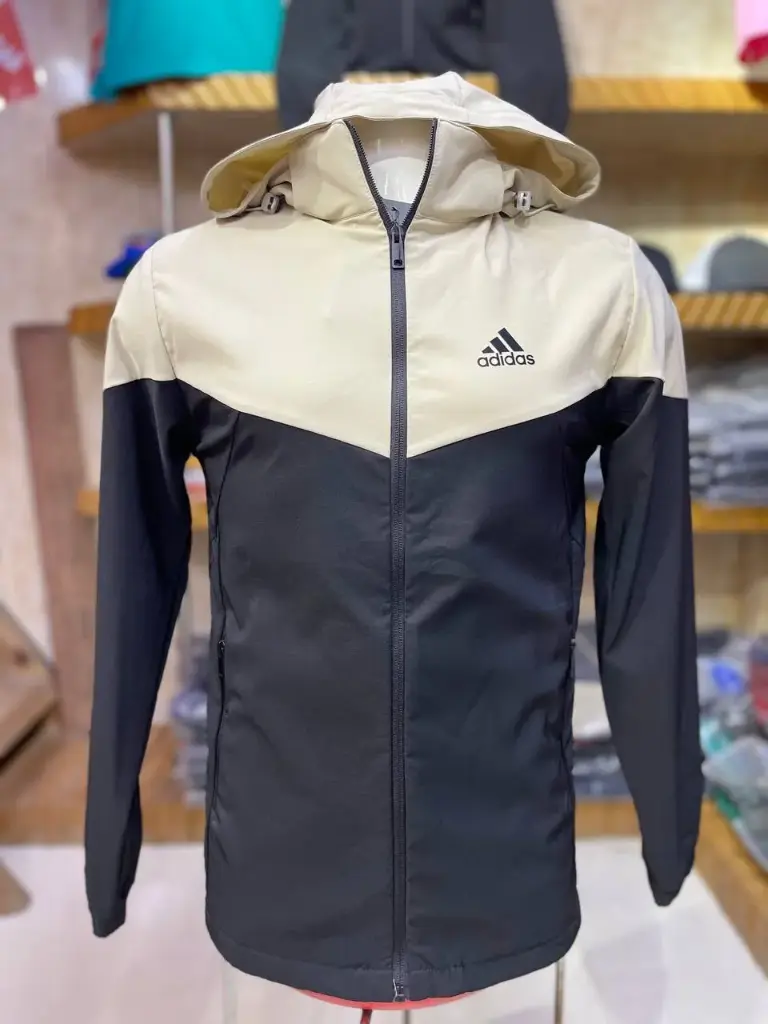 Rinkle Jacket Cream Black | Garment Hub Pvt. Ltd.